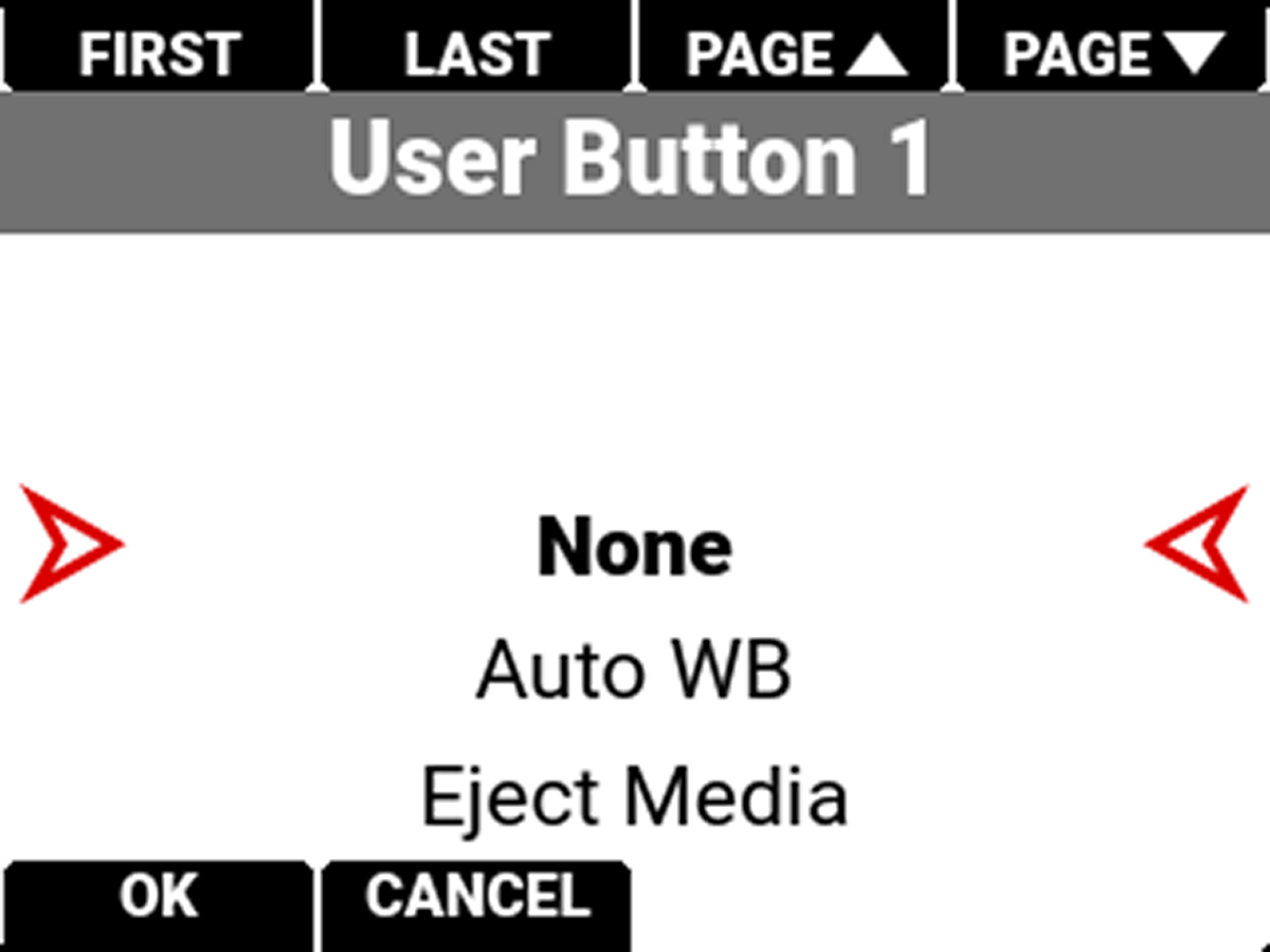 User Buttons